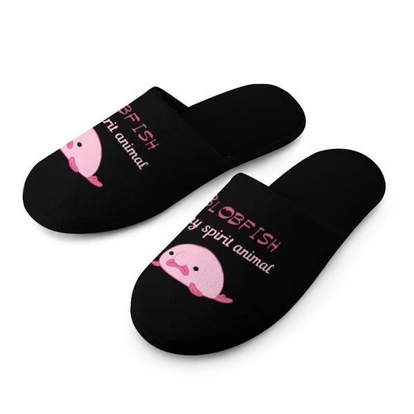 商品名:  Blobfish is My Spirit Animal Men's Cotton Slipper Memory Foam Closed Toe Slippers Indoor House Shoesブランド: 商品サイズ: 4...
