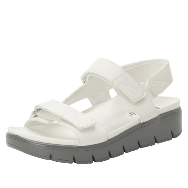 商品名: Alegria Henlee レディース プラットフォームサンダル, ホワイト, 9.5-10 Alegria Women's Henlee White Platform Sandal 9.5-10 M USブランド: Alegr...