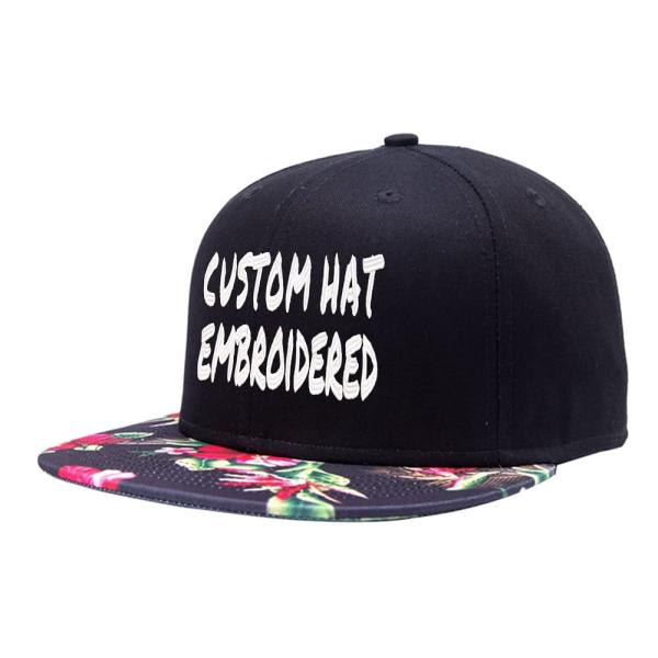 商品名:  Wholesale Custom Hat Custom Logo&amp;Text Snapback Embroidered Hat for Men Women Adjustable Multicolor2ブランド: Value...
