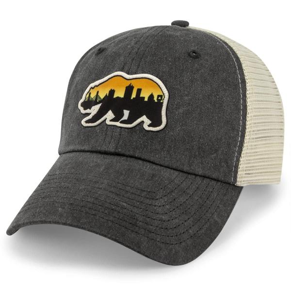 商品名:  Chowdaheadz Boston Bear Skyline Patch Relaxed Trucker Blackブランド: Chowdaheadz商品サイズ: One Size重量: 200g商品番号: CH-4237-P...