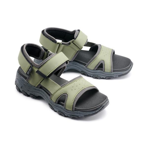 商品名: BASS OUTDOOR レディース トレイルサンダル ハイキングシューズ, Deep Lchn Gn, 24 BASS OUTDOOR Women’s Sandals for Beach or Trail ? Open Toe ...