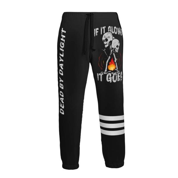 商品名:  Dead by Game Daylight Sweatpants Teens Men's Graphic Jogger Pants Custom Sport Long Pants with Pockets 3X-Large Wh...