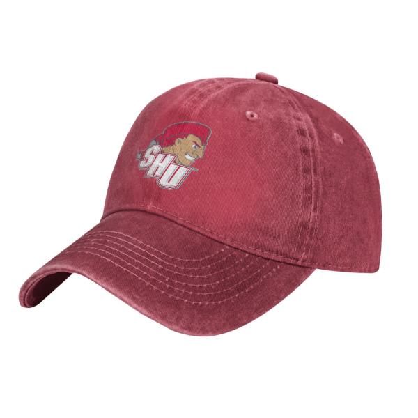商品名:  Sacred Heart University Logo Classic Cowboy Hat Washed Baseball-Cap Twill Adjustable Dad-Hatブランド: Parndeok商品サイズ: O...