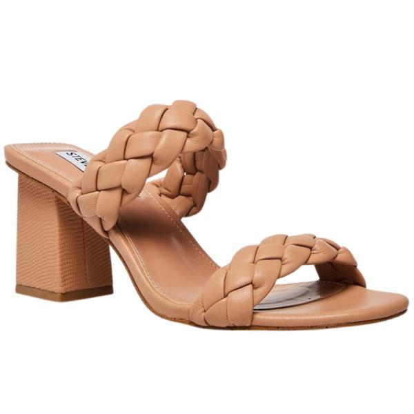 商品名: Steve Maddenレディースバンクスレザー編みヒールサンダル, タン, 11 Steve Madden Women's Banks Leather Braided Heels Sandals, Tan, 11 USブランド:...