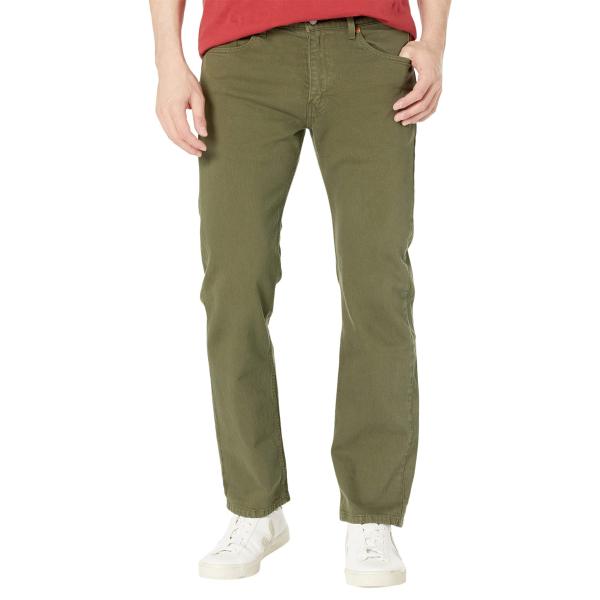 商品名:  Levi's〓 505〓 Regular Jeans for Men ? Straight-Cut Waistband ? 100% Cotton ? Belt Loop ? Five Pocket Olive Night 30...
