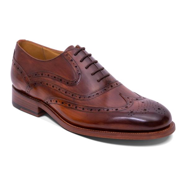 商品名:  BARKER Liffey Men's Handmade Dress Shoes Leather Brogue Oxford Formal Shoes for Men (AW22) - Brownブランド: BARKER商品サイ...