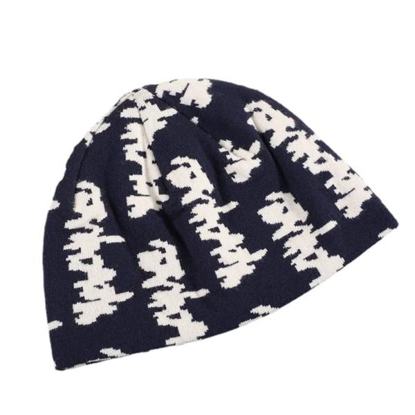 商品名:  Ponitrack Y2K Beanies y2k Hat Grunge Accessories Slouchy Beanies for Women Y2k Clothes Crochet Hats (Navy Blue,One...