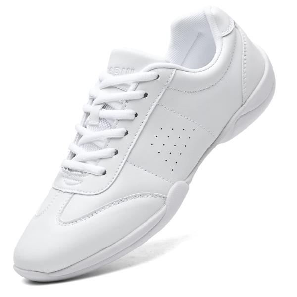 商品名:  ZVC Cheer Shoes Girls White Cheerleading Shoes for Women Cheer Sneakers Youth Kidsブランド: ZVC商品サイズ: 7高さ: 25.8064cm横幅...