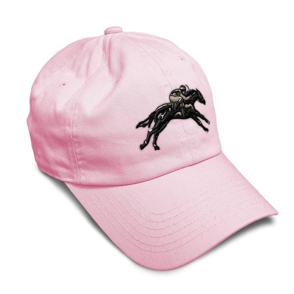 商品名:  Soft Baseball Cap Jokey Horse Race Embroidery Farm and Domesticated Animals Mules Twill Cotton Dad Hats for Men &a...