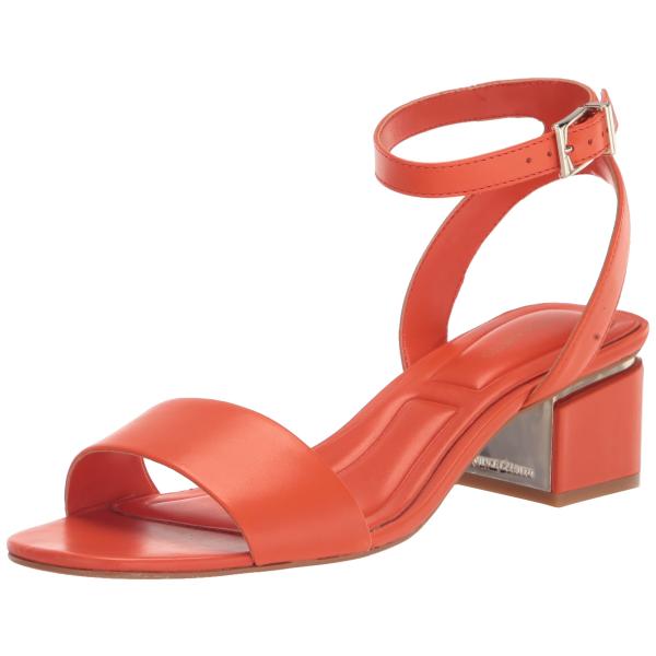 商品名: Vince Camuto レディース Acaylee ブロックヒール サンダル ヒール, サンセットオレンジ(Sunset Orange), 7.5 Vince Camuto Women's Acaylee Block Heel ...