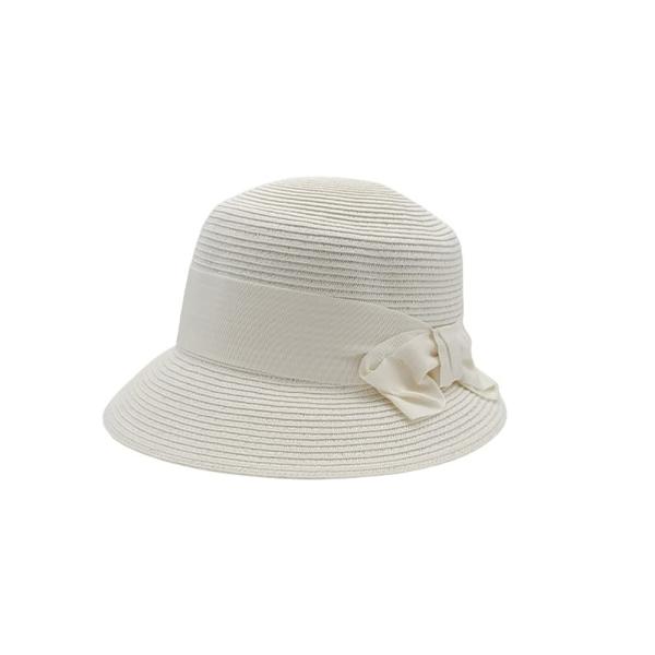 商品名:  Physician Endorsed Women's Spectator Straw Hat with Ribbon Trim and Assymetricl Brim, White, One Sizeブランド: Physici...