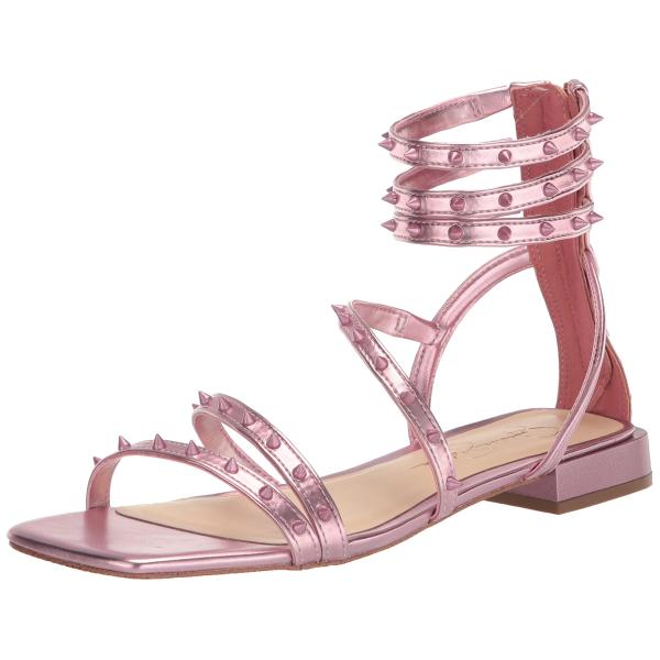商品名: Jessica Simpson レディース Cenedra グラディエーターサンダル フラット, メタピンク, 6.5 Jessica Simpson Women's Cenedra Gladiator Sandal Flat, ...