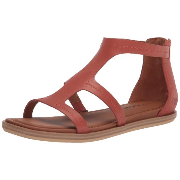 商品名: Lucky Brand レディース Nayda ケージドサンダル フラット, レッド(Eco Red), 9 Lucky Brand Women's Nayda Caged Sandal Flat, Eco Red, 9ブランド:...
