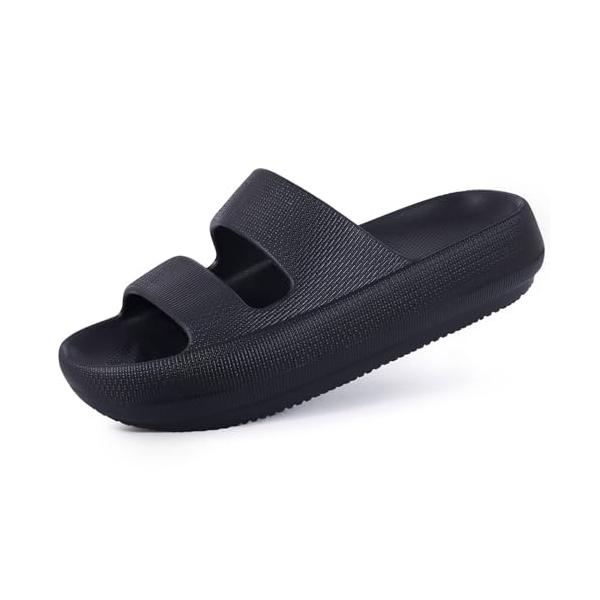 商品名:  shevalues Orthopedic Slide Sandals for Women with Arch Support Pillow Soft Recovery Slip on Sandals Lightweight Su...