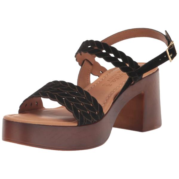 商品名: Bella Vita レディース ジャッドイタリア ヒールサンダル, ブラックスエードレザー, 8 X-Wide Bella Vita Made in Italy Women's Jud-Italy Heeled Sandal, ...