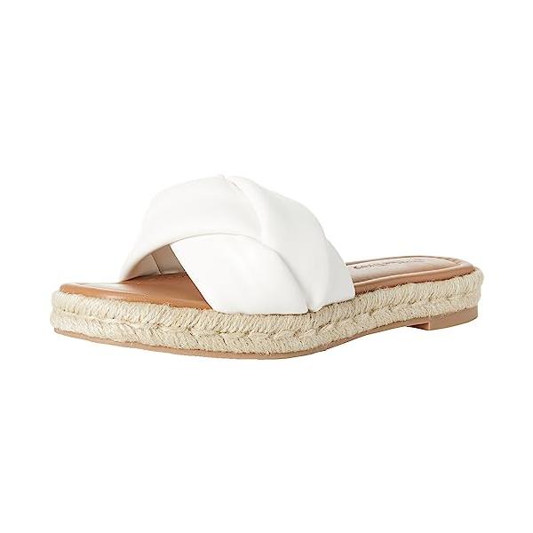 商品名: [The Drop] サンダル Matilda Braid Strap Flat Sandal レディース ホワイト 12 The Drop Women's Matilda Braid Strap Flat Sandal, Whi...