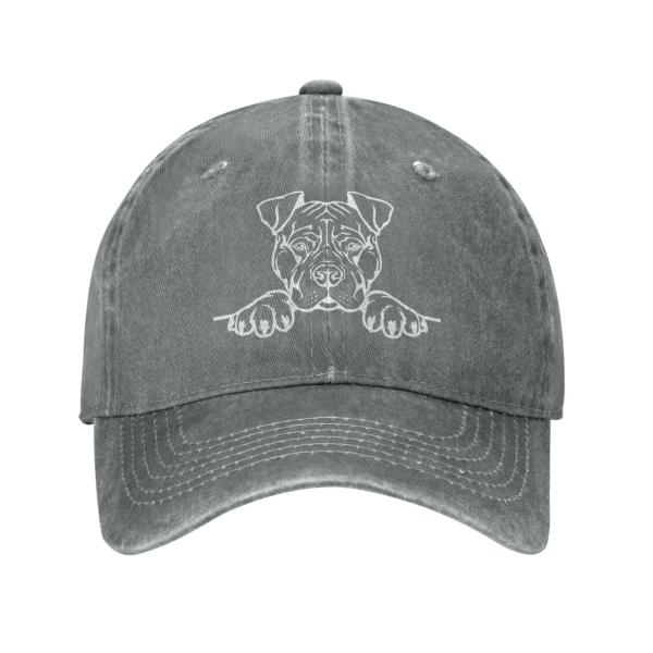 商品名:  QVXHKP Dog Lover Hat Hat Pitbull Hat for Women Dad Hats with Design Hat Grayブランド: QVXHKP商品サイズ: One Size高さ: 15.24cm...