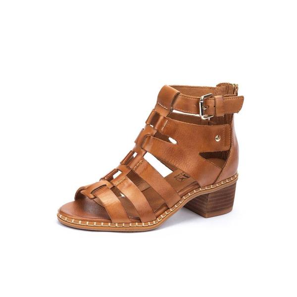 商品名: PIKOLINOS レディース Blanes W3h-1823 ヒールサンダル, ブランデー, 7.5-8 PIKOLINOS Heeled sandals Leather Blanes for Womanブランド: PIKOLI...