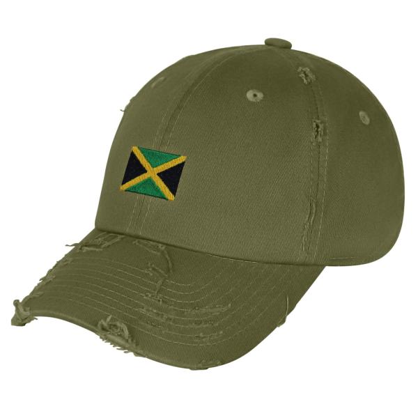 商品名:  JPAK Jamaica Flag Vintage Dad Hat Frayed Embroidered Cap Country Flag Series Olive Greenブランド: JPAK商品サイズ: One Size重...