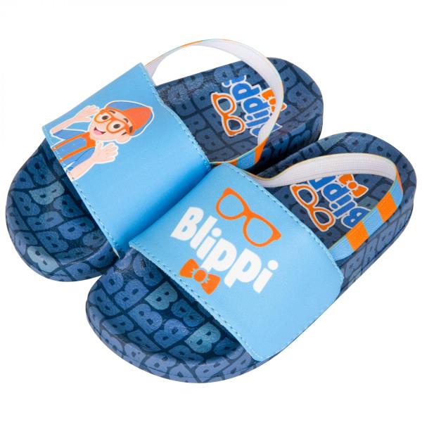 商品名:  Ground Up Blippi Boys and Girls Toddler Sandals (us_footwear_size_system, toddler, numeric, medium, numeric_8)ブランド...