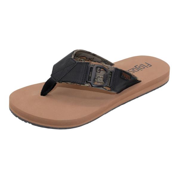 商品名: Flojos メンズ Estiler Lite ビーチサンダル, ブラック迷彩/タン, 14 Flojos Men's ESTILER LITE Flat Sandal, Black CAMO/TAN, 14ブランド: Flojo...