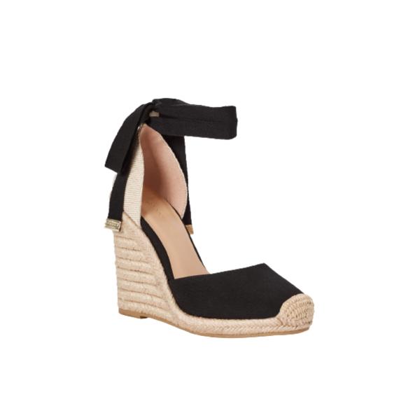 商品名:  JustFab Jenala Black Wedges for Women - The Perfect Womens Shoes Dressy Casual Style, Closed Toe Wedges, Women's S...
