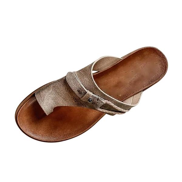 商品名:  ctdiral Womens Flat Sandals 2023 Fashion Toe Ring Non-Slip Summer Beach Shoes Slip-On Roman Sandal Slippers for Wo...