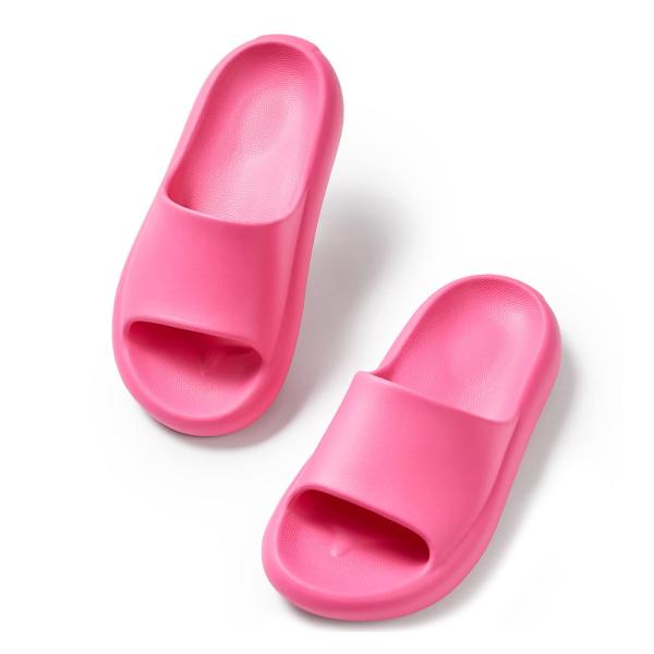 商品名: posee PooPooスリッパ クラウドスライド レディース メンズ 枕 スリッパ ノンスリップ バスルーム シャワー サンダル クッション 屋内 屋外 ビーチ スライド, ピンク, 7-7.5 US Women/6-6.5 U...