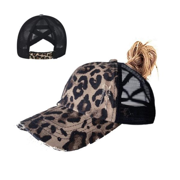 商品名:  Criss Cross Ponytail Hat Washed Distressed Mesh Womens Baseball Cap Dad Hat Ponytail Hat for Womenブランド: VOASTEK商品サ...