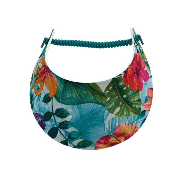 商品名:  Pickleball - Fashion Fabric Foam Sun Visor for Women - Adjustable to Any Size Head - No Pressure &amp; No Headache...