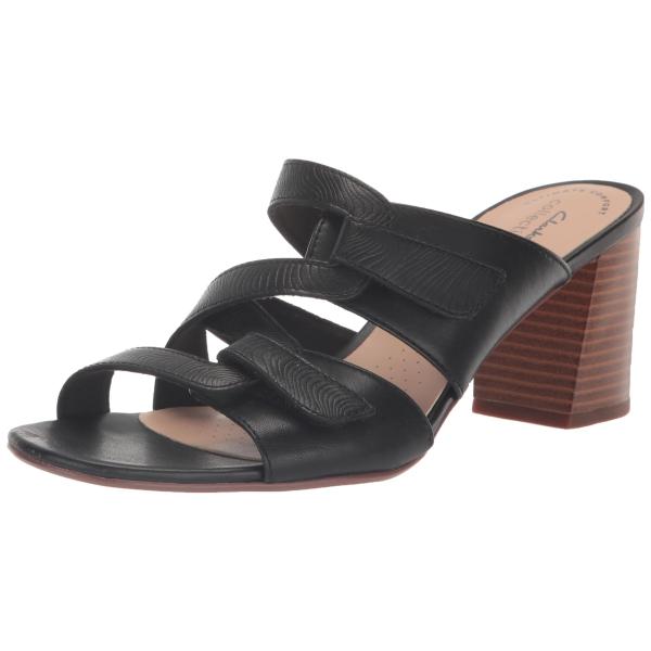 商品名: Clarks レディース Jocelynne ローズヒールサンダル, ブラックレザー, 10 Clarks Women's Jocelynne Rose Heeled Sandal, Black Leather, 10ブランド: ...