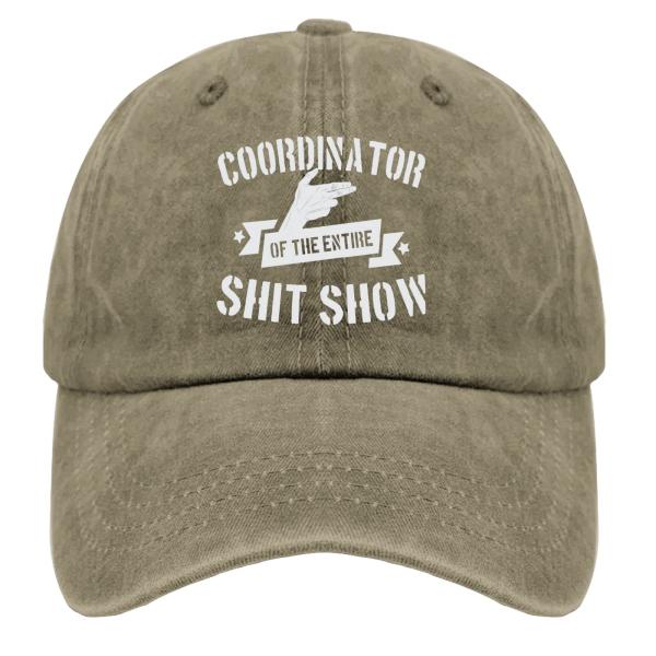 商品名:  ACEMIRE Funny Shit Show Supervisor Cap Coordinators of The Entire Shit Show Baseball Cap, Graphic Dad Hat for Wome...