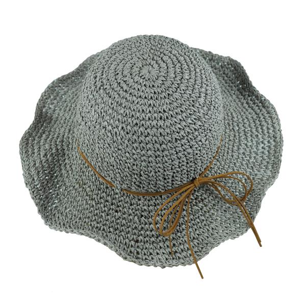 商品名:  Women Sun Hat Wide Brim Floppy Beach Hat Crochet Straw Hat Breathable UV UPF 50+ Summer Hat Foldable Packable Trav...