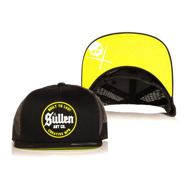商品名:  Sullen Weld Snapback Tattoo Lifestyle Hat (Acid Green)ブランド: Sullen Art Collective商品サイズ: One Size高さ: 21.4884cm横幅: 1...