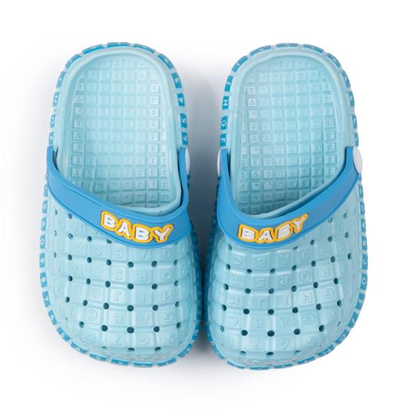 商品名:  Casazoe Toddler Kids Boys Girls Cute Garden Water Clogs Alphabet Sandals Slip On Shoes Slipper Slides Lightweight ...