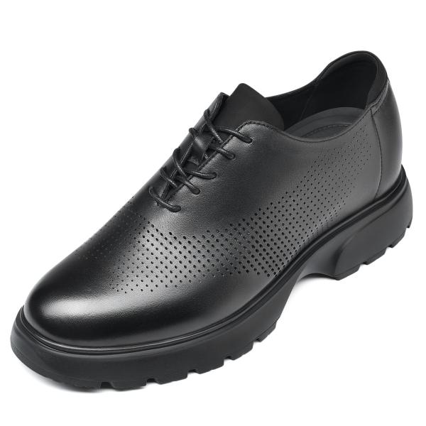 商品名:  CHAMARIPA Men's Elevator Shoes Casual Leather Sneakers Invisible Height Increasing Dress Shoes 2.76 Inches Tallerブ...