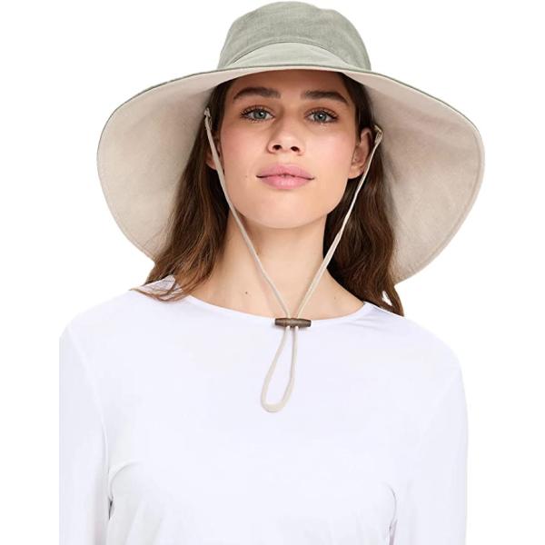 商品名:  Solbari Ultra Wide Cotton Linen Hat UPF50+ Uv Protection, Sun Protective Hat SAGE/BEIGEブランド: Solbari商品サイズ: Large-X...