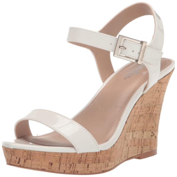 商品名: Charles by Charles David レディース リンディウェッジサンダル ヒール, ホワイト, 24.5 Charles by Charles David Womens Lindy Wedge Sandal Heel...