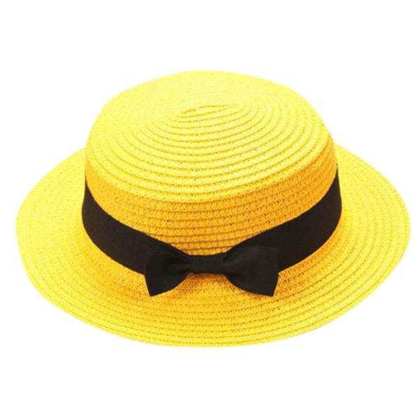 商品名:  Summer Sun Hats for Girl Kids Summer Wide Brim Straw Boater Hat Foldable Packable Beach Straw Hat for Toddlers Kid...