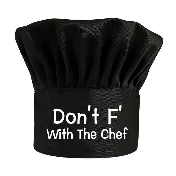 商品名:  Don't F' with The Chef,Funny Chef Hat，BBQ Chef Hats,Adjustable Kitchen Cooking Hat for Men &amp; Women, BBQ Gift,P...