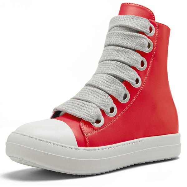 商品名:  IMPREMEY Women's High Top Sneakers Lace Up PU Leather Shoes with Thick Soles and Zipper, Fashionable comforts Walk...