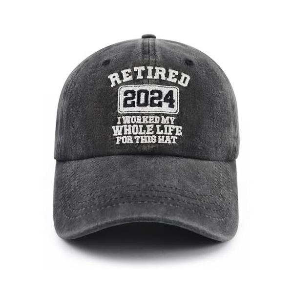 商品名:  Retirement Gifts for Women Men, Retirement Party Decorations Baseball Cap, Funny Adjustable Embroidered Retired 20...