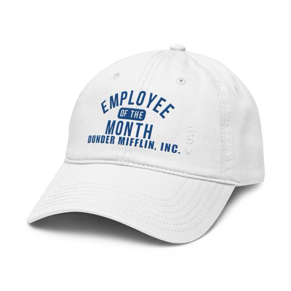 商品名:  TV Series Employee of the Month Blue Text Adjustable Baseball Hatブランド: The Office商品サイズ: One Size高さ: 25.4cm横幅: 15.2...