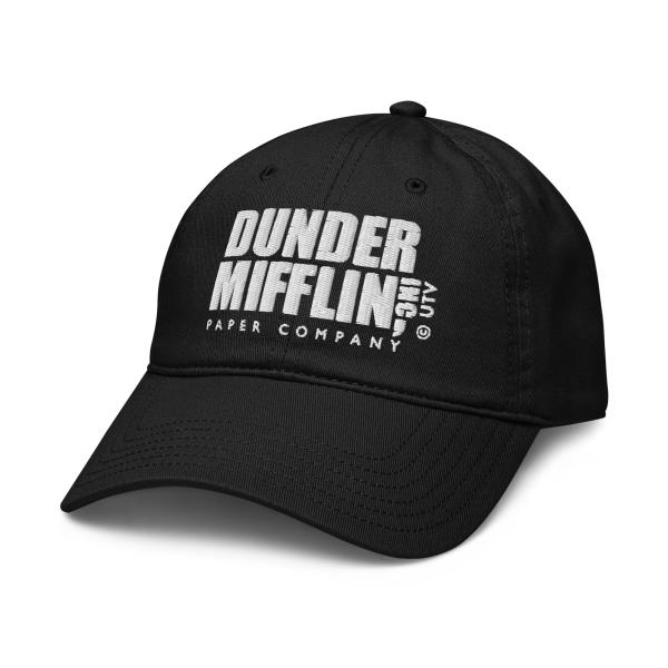 商品名:  TV Series White Vintage Dunder Mifflin Logo Adjustable Baseball Hatブランド: The Office商品サイズ: One Size高さ: 25.4cm横幅: 15...