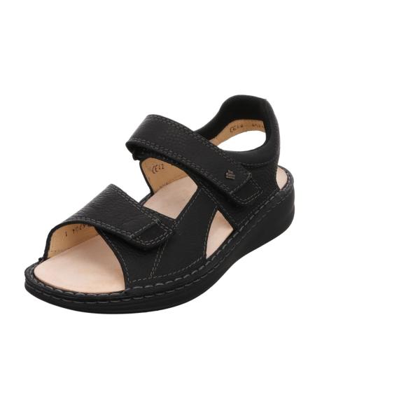 商品名:  Finn Comfort Skiathos Sandals Smooth Leather Plain Black Leather Velcro Fastening, black, 9 USブランド: Finn Comfort商品...