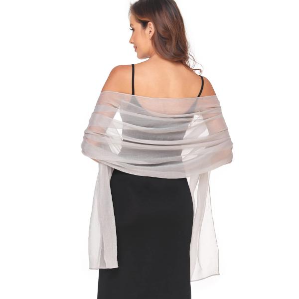 商品名:  SURVODJA Women Shawls and Wraps for Evening Dress Lightweight Scarf Wedding Guest Shawl Wrap Bridesmaid Scarves(Li...