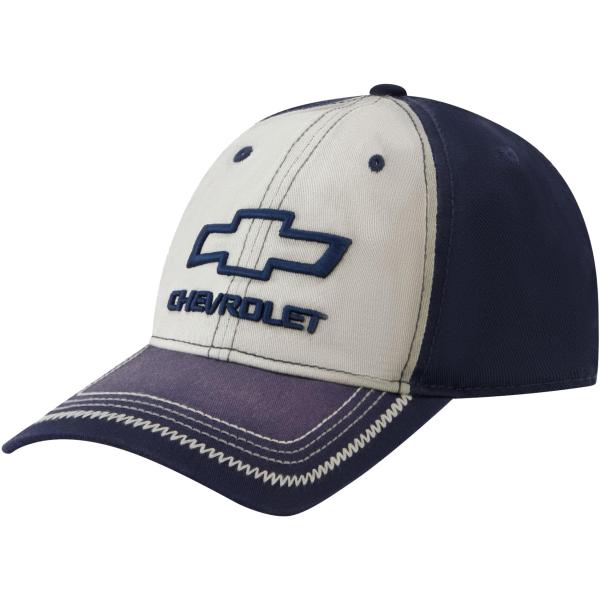 商品名:  Chevrolet Dad Hat, Cotton Washed Baseball Cap with Chevy Logo and Curved Brim, Navy, One Sizeブランド: Concept One商品サイ...