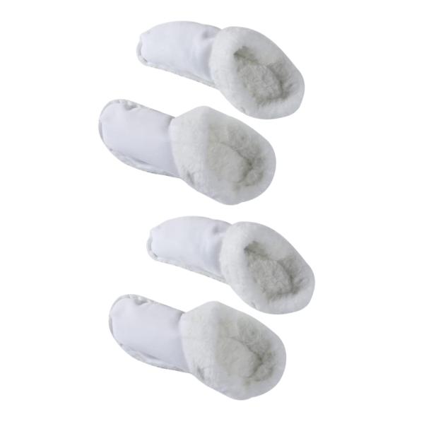 商品名:  Holibanna 2 Pairs Fleece Shoe Cover Liner Soft Insoles Cozy Clog Liner Cozy Slipper Liner White Slippers for Women...