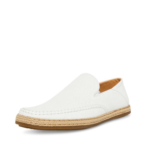 商品名: Steve Madden メンズ ケイデン エスパドリーユ, ホワイトレザー, 24 Steve Madden Men's Caydenn Espadrille, White Leather, 8ブランド: Steve Madde...
