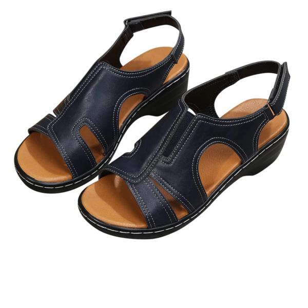 商品名:  LELEBEAR Sadanar Sandals,Women's Orthopedic Open Toe Sandals,Leather Orthopedic Arch Support Sandals Diabetic Walk...